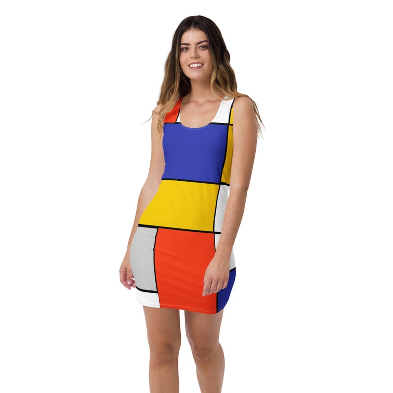 Mondrian Dress - Etsy