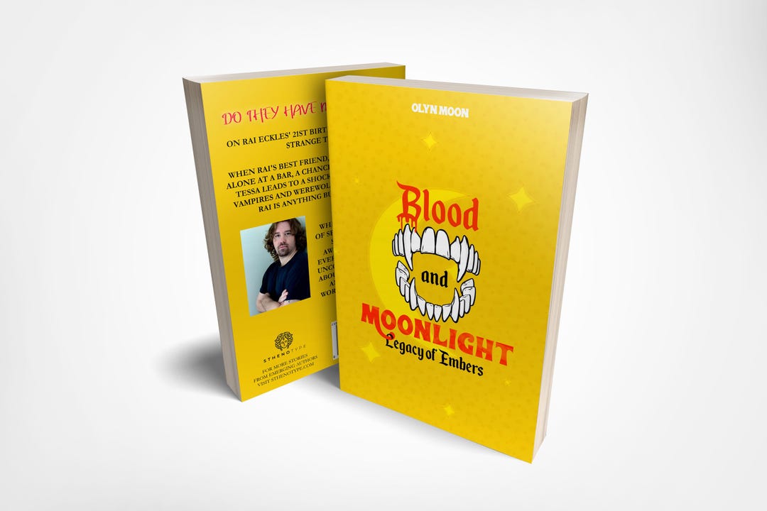 Blood and Moonlight: Legacy of Embers Paperback *signed Copy* - Etsy