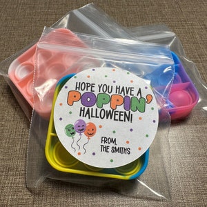 Halloween Popper Fidget Student Gift, Classroom Party Gift, Fidget Toy ...