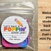 Back to School Popper Student Gift, Gift From Teacher, Fidget Toy Gift ...