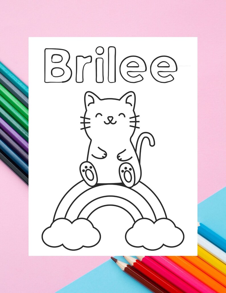 Coloring Pages, Personalized Coloring Pages, Personalized Coloring ...