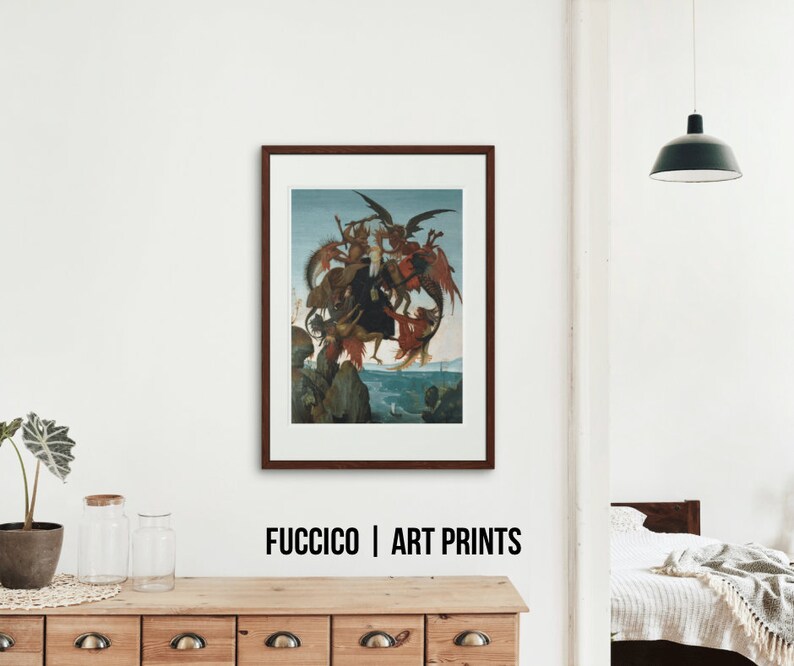 Michelangelo Buonarroti's the Torment of Saint Anthony (1475–1564) Fine ...