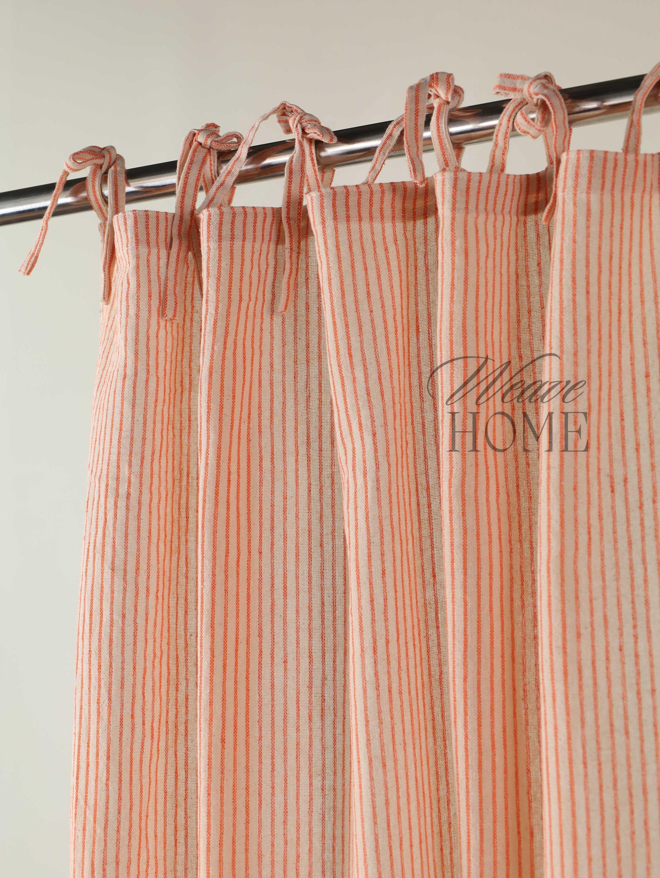 Weave Hippie Curtains and Drapes, Gauze Linen Fabric, 2 Panel Set Door ...