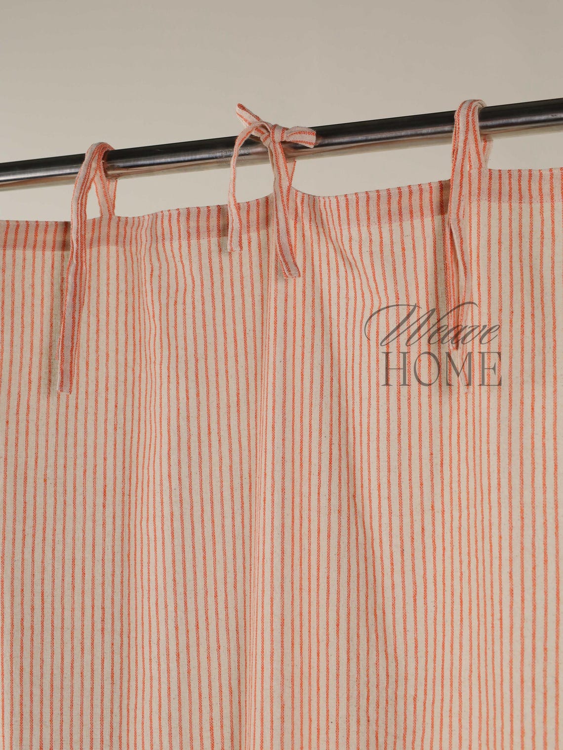 Weave Hippie Curtains and Drapes, Gauze Linen Fabric, 2 Panel Set Door ...