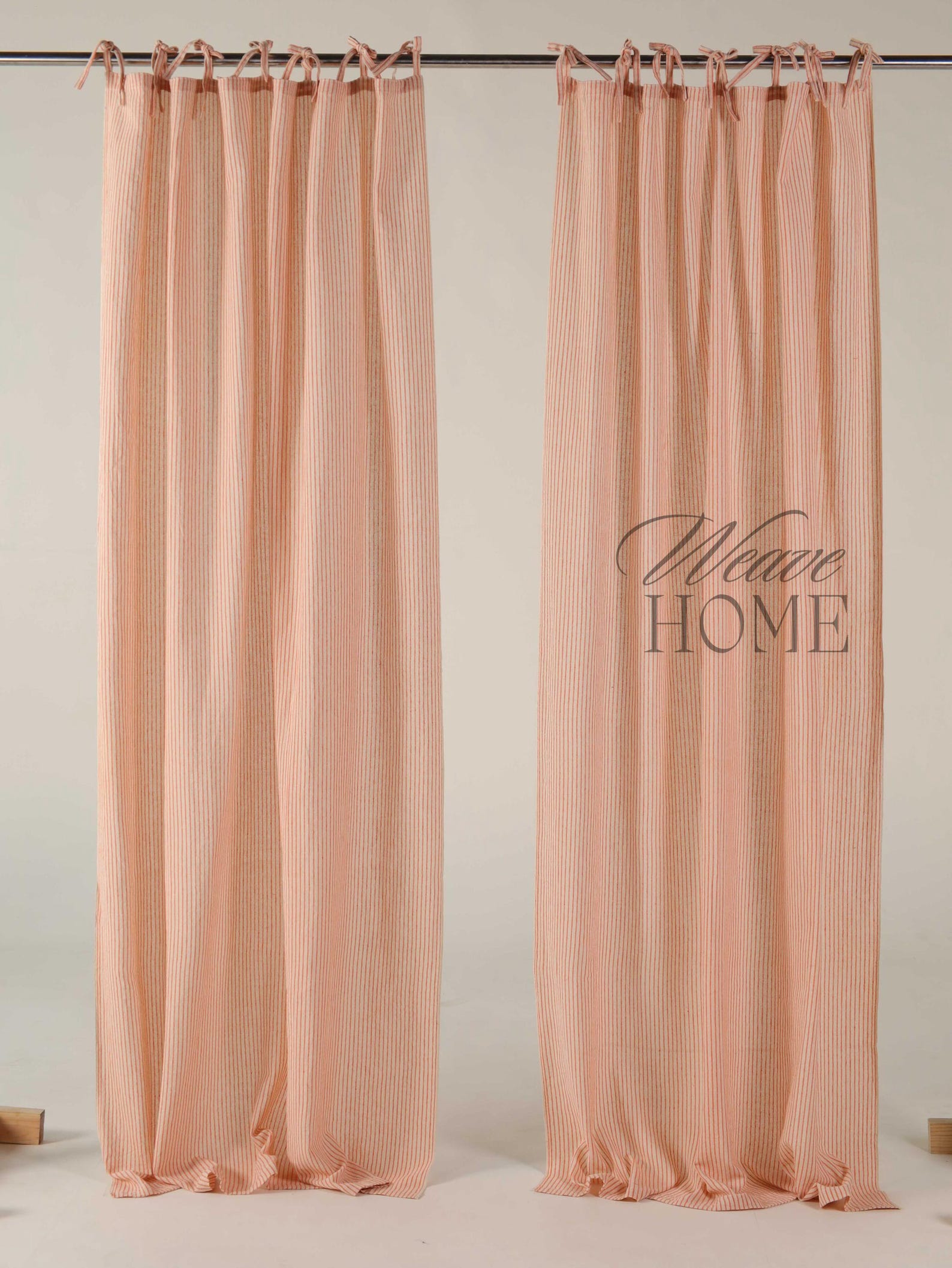 Weave Hippie Curtains and Drapes, Gauze Linen Fabric, 2 Panel Set Door ...