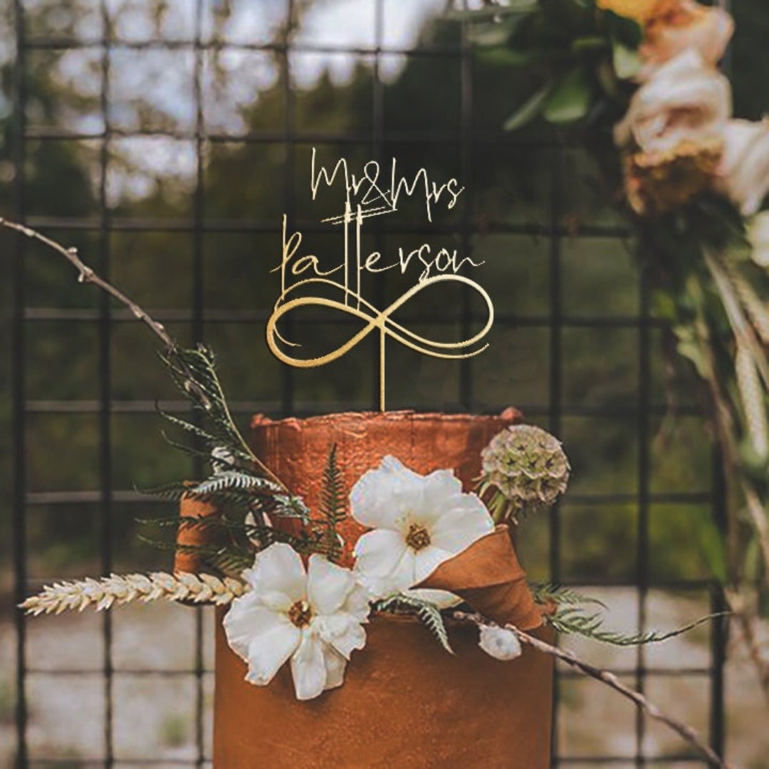 Rustic Wedding Cake Topper / Custom Cake Toppers for Wedding ...