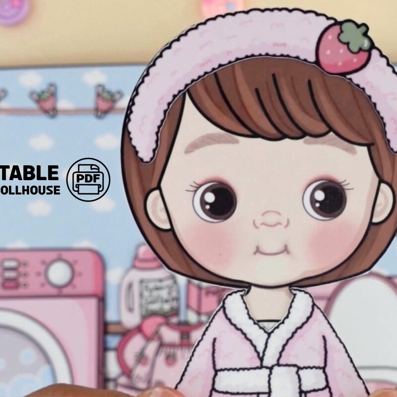 Chibi Paper Dolls - Etsy