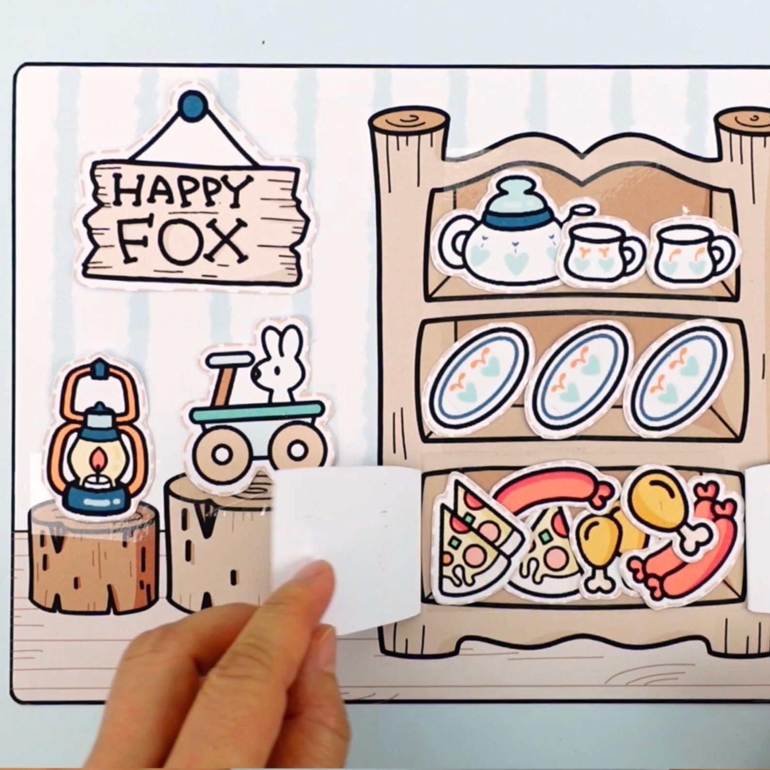 Printable Paper Dollhouse: Girls' Pretend Play Activity Book (PDF) - Etsy