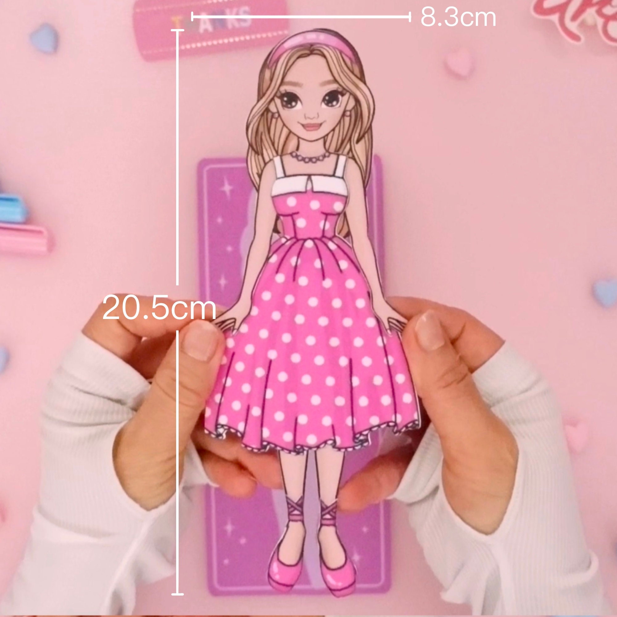 Printable Paper Doll Dress-up Set With Clothes & Pouch (PDF) - Etsy