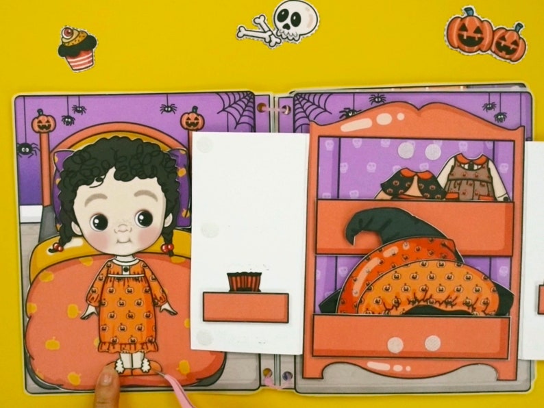 Halloween Paper Dollhouse: DIY Printable Crafts Kit (digital Download ...