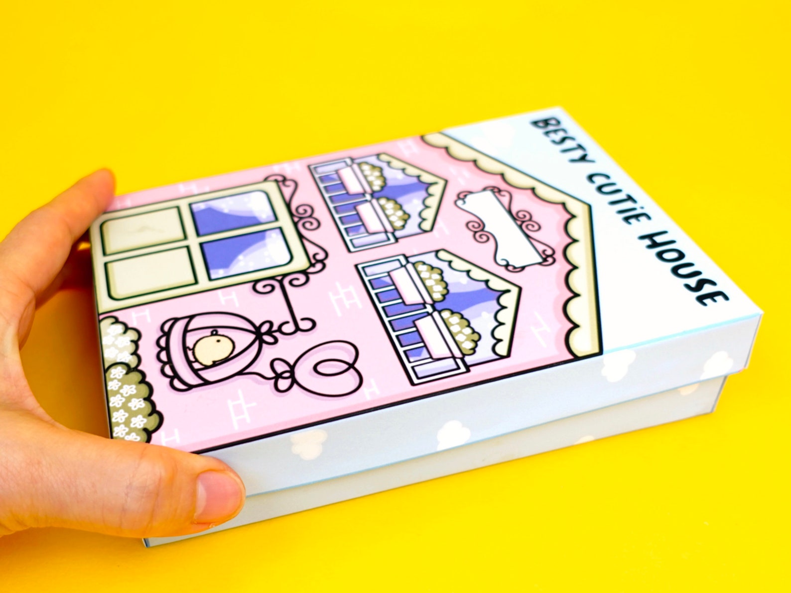 DIY Paper Doll Box House PDF Files/ Crafts for Kids/ Kids - Etsy