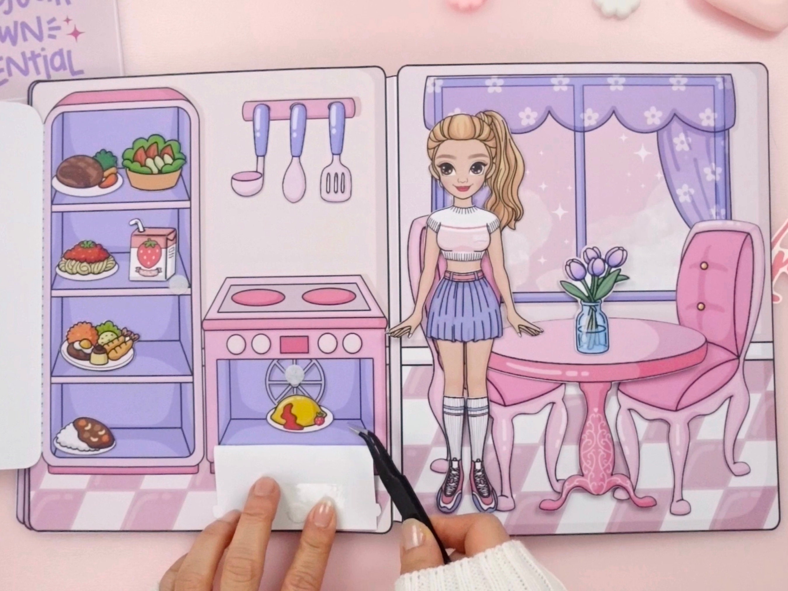Printable Paper Dollhouse & Doll Set for Kids (digital Download) - Etsy