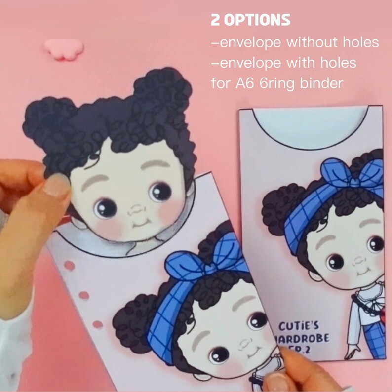 Printable Paper Doll Dress-up Set: DIY Craft for Girls (PDF Download ...