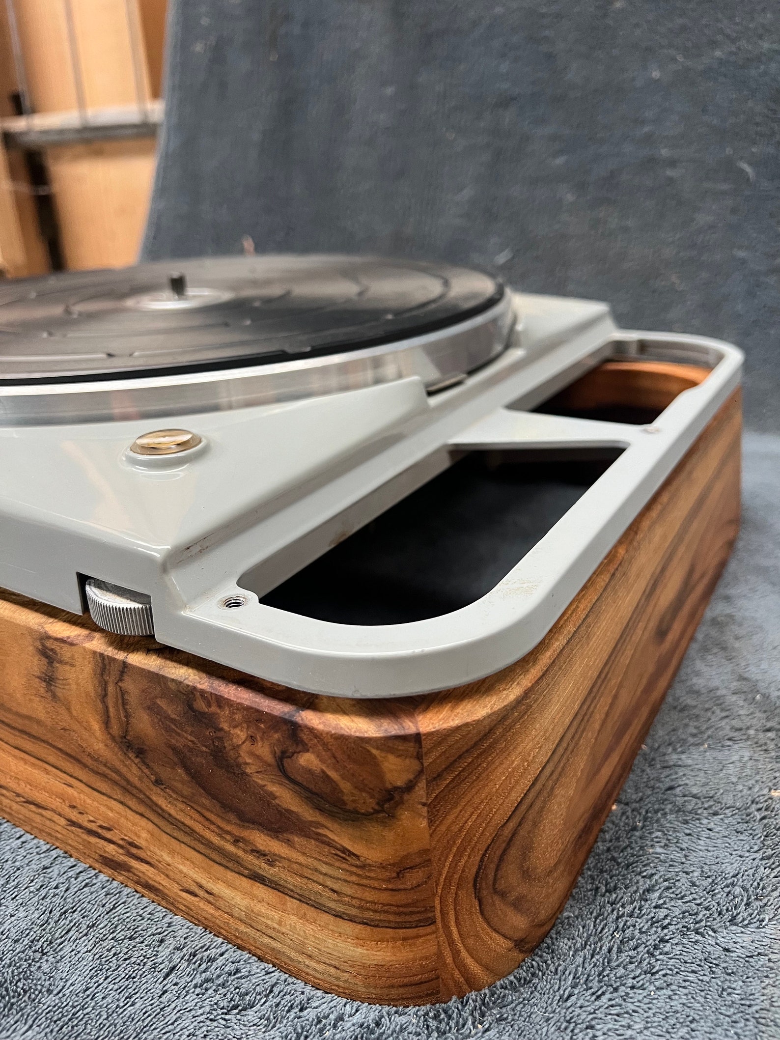 Thorens TD-124 Plinth (handmade, Delicate Teak Wood) - Etsy