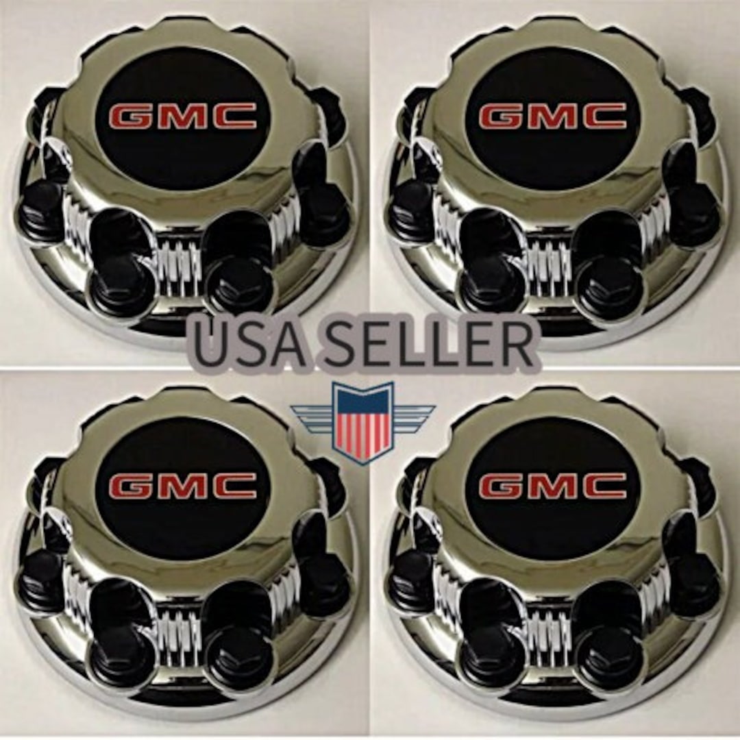 4pcs. GMC Sierra Yukon VAN 1500 2500 3500 16 Wheel Center Caps Hub 8 ...