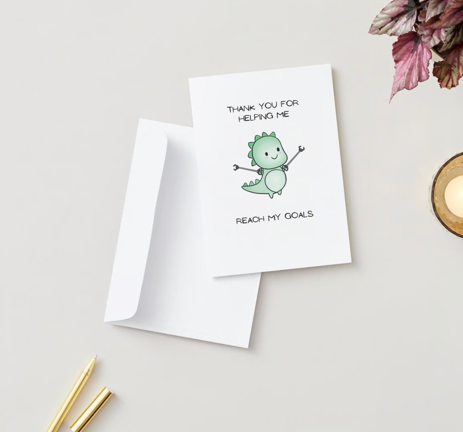 Handmade Thank You Card: Occupational/physical Therapy, Rehabilitation ...