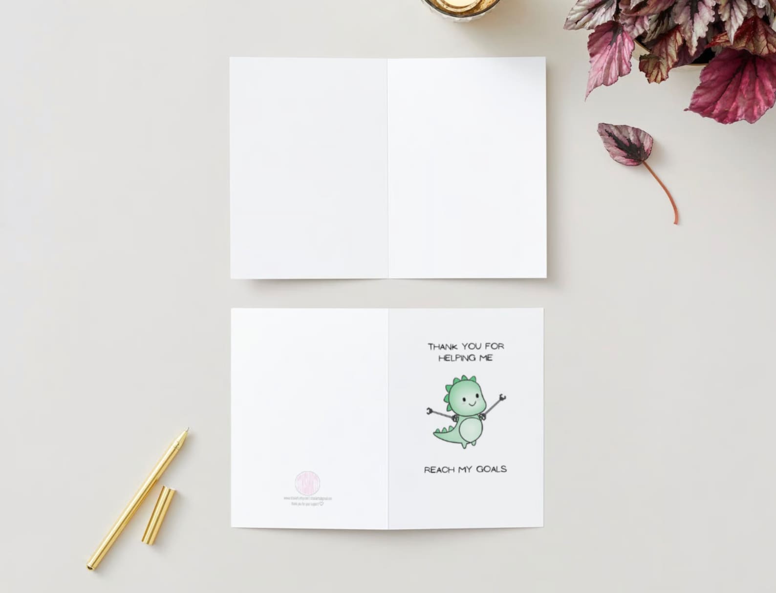 Handmade Thank You Card: Occupational/physical Therapy, Rehabilitation ...