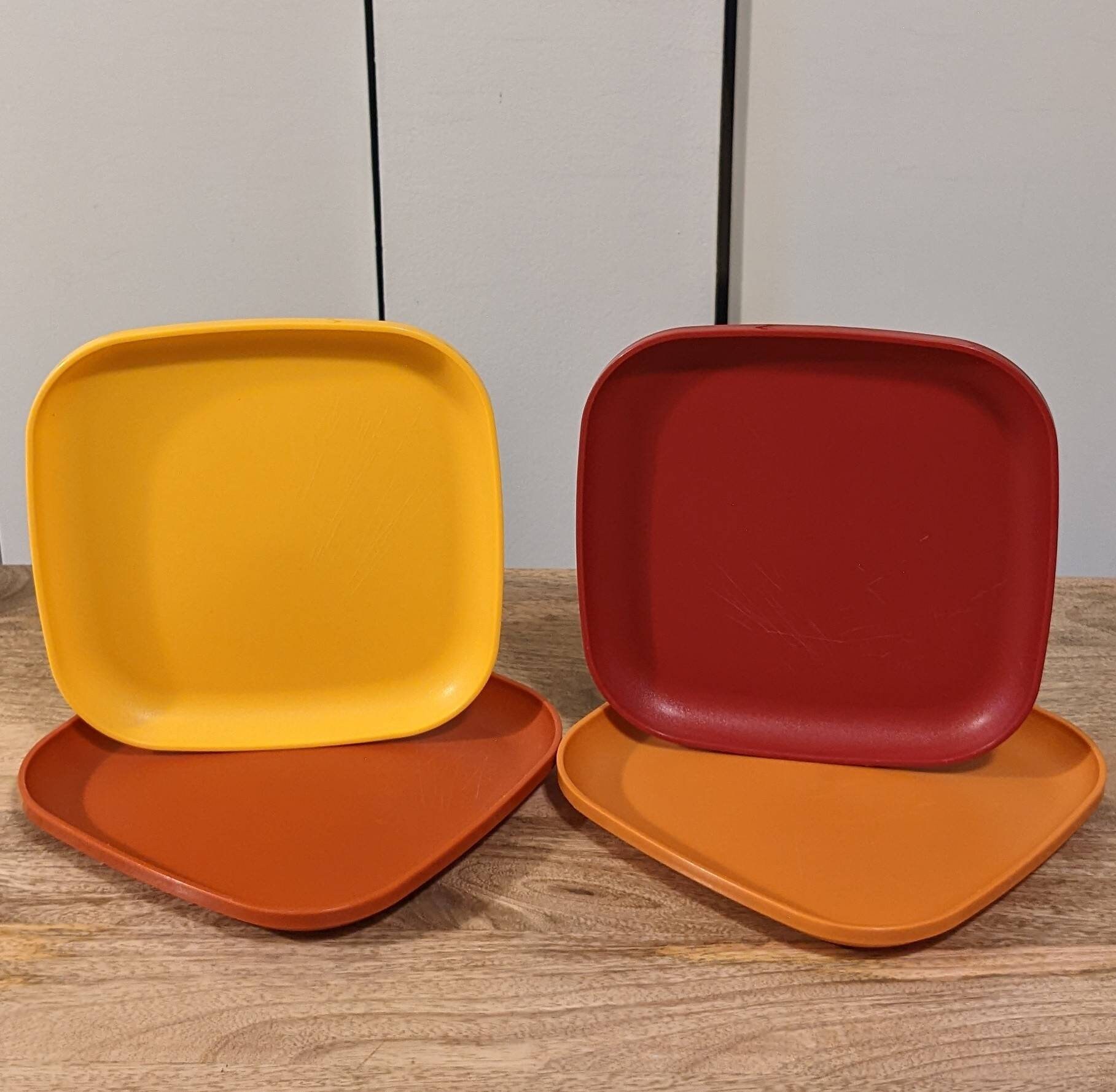 Vintage Tupperware Harvest Colors Variety Bowls Plates Strainer ...