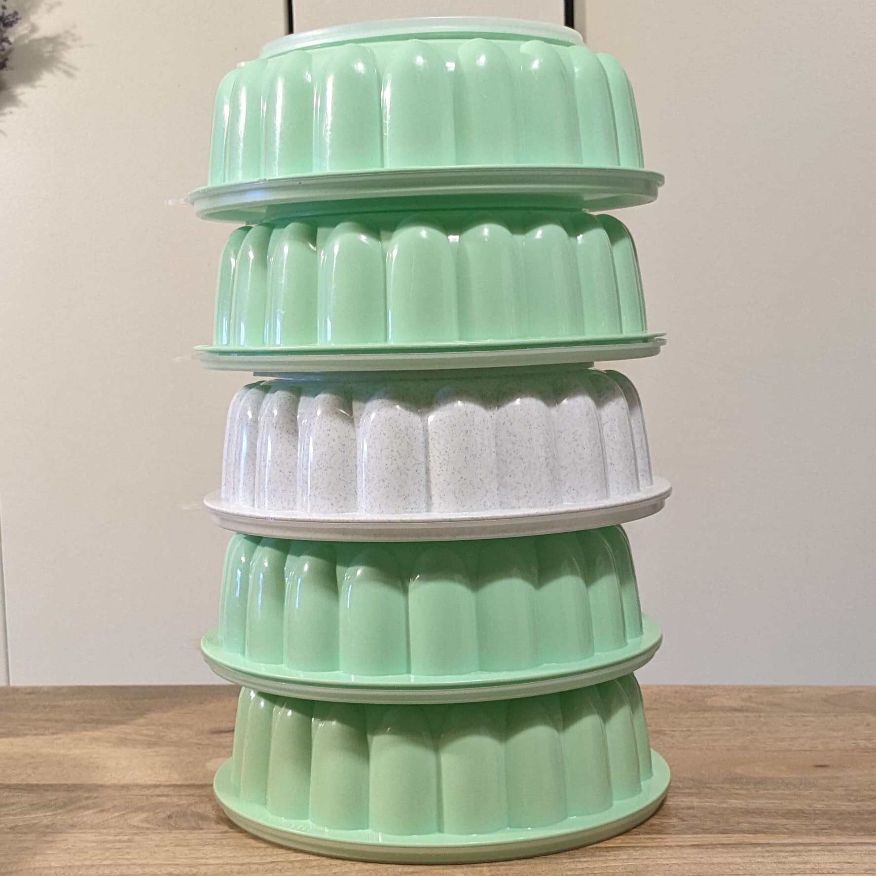 Vintage Tupperware Variety Pastel Colors Jello Rings Tumblers - Etsy