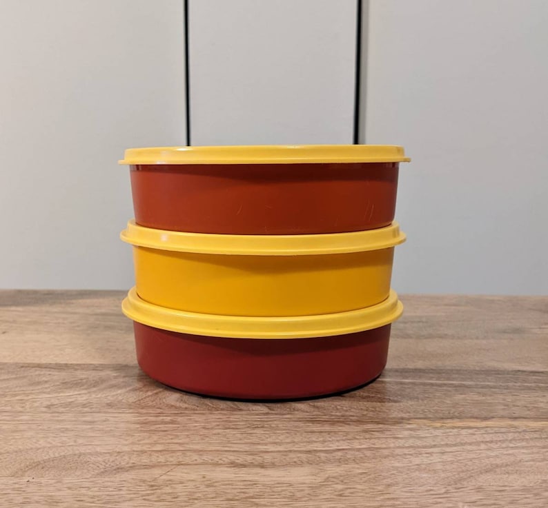 Vintage Tupperware Harvest Colors Variety Bowls Plates Strainer ...