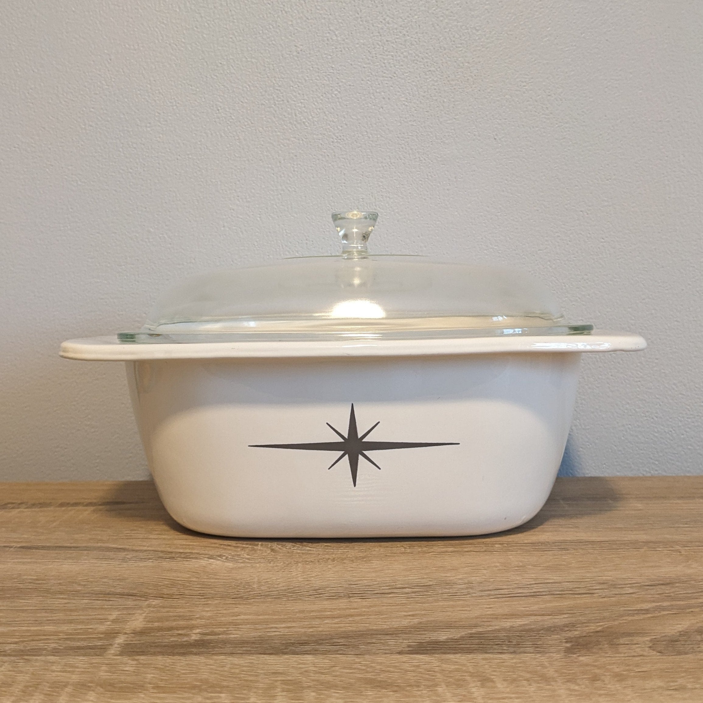 RARE Vintage Corningware Black Starburst 4 QT. Dutch Oven P-34-B - Etsy
