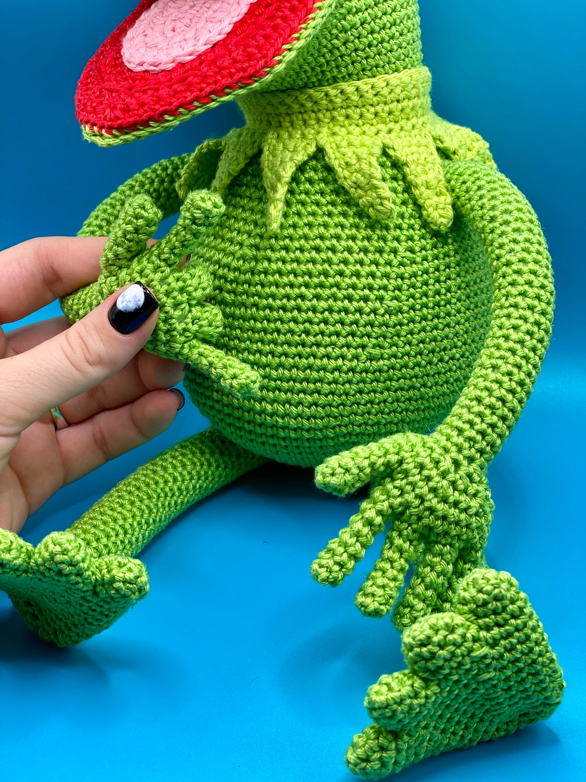 Kermit the Frog Crochet Animal. Crochet Soft Toy. Amigurumi Toys. Soft ...