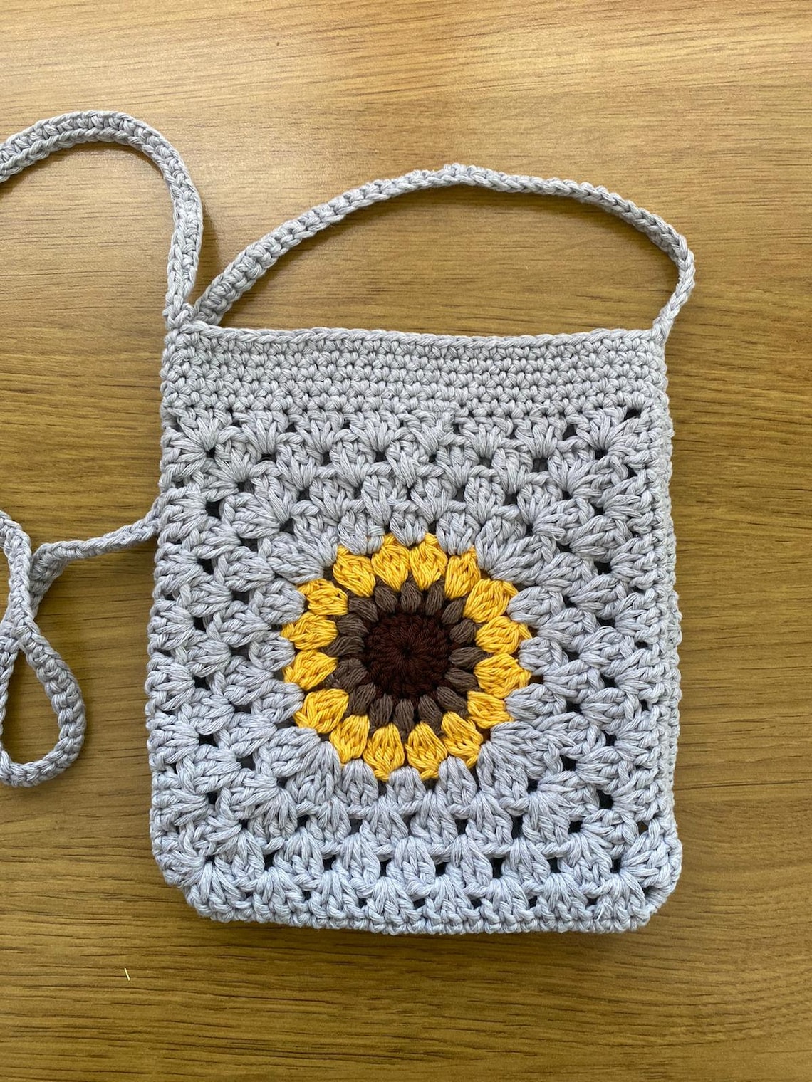 Mini Sunflower Crochet Bag Pattern digital Download - Etsy