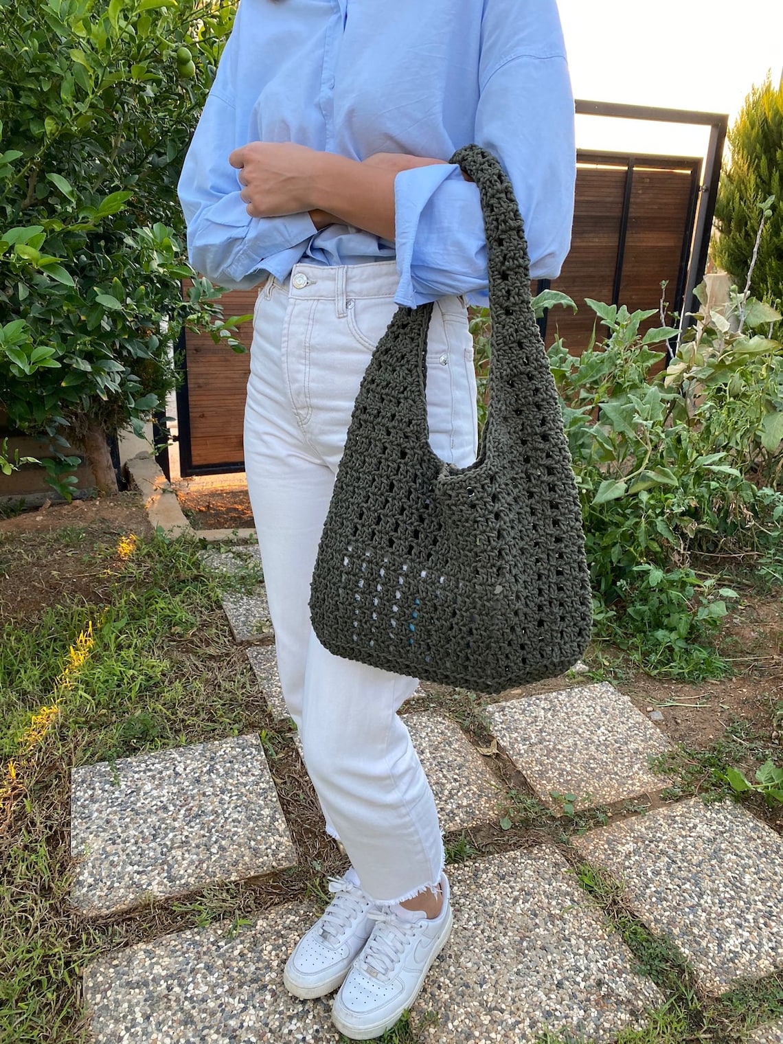 Large Crochet Tote Bag Pattern - Digital Download - - Etsy