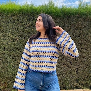 Ava Vest & Ava Sweater Pattern | Digital Crochet Pattern, Crochet ...