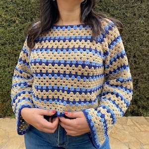 Ava Vest & Ava Sweater Pattern | Digital Crochet Pattern, Crochet ...