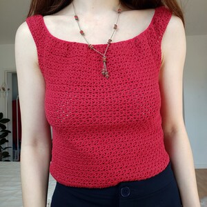 Crochet Summer Top Pattern | the Miranda Top, Beginner Made-to-measure ...