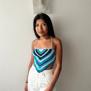 Crochet Bandana Top Pattern | Melody Top Pattern - Etsy