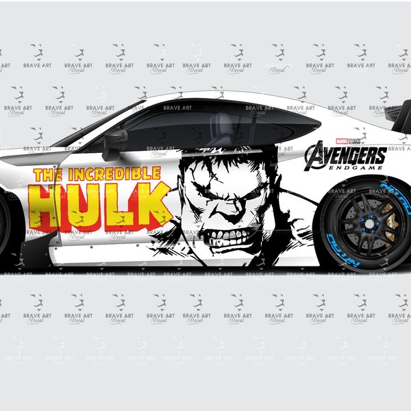 Hulk Decal - Etsy