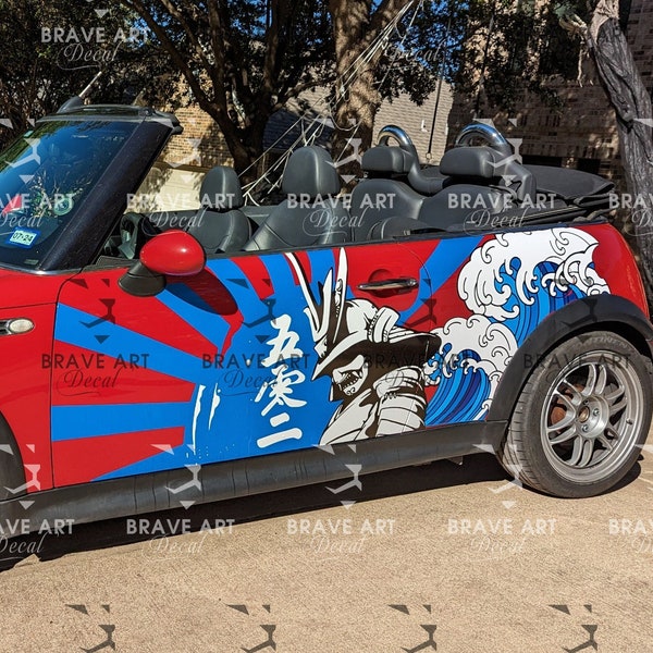 Samurai Car Wrap - Etsy