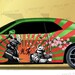 Warrior Samurai, Car Livery, Honor and Glory Japanese Theme Side Car ...