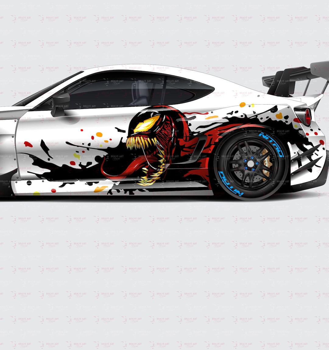 Venom Custom Design, American Superhero the Marvel Comics Character ...