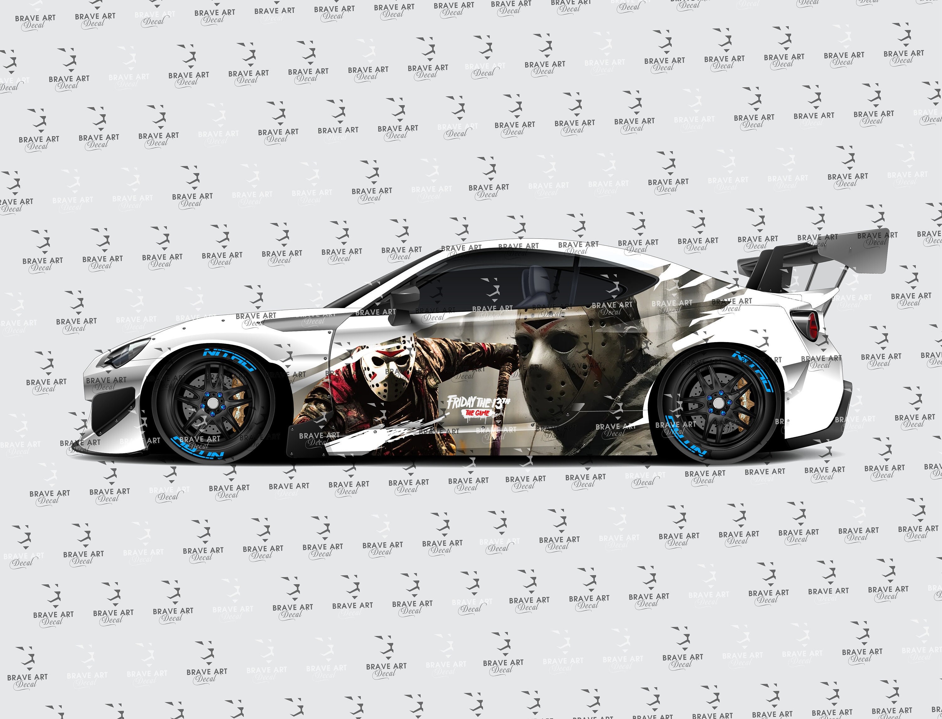 Michael Myers Car Decal: Graphic Tailgate Car Livery - Etsy