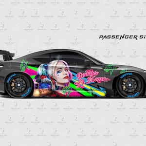 Joker & Harley Quinn Car Decal, Glamorous Vinyl Wrap - Etsy
