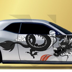 Dragon Character Livery, Large Vehicle Graphics, Side Car Decal ...
