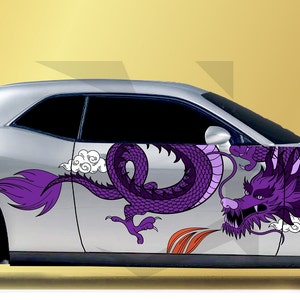 Dragon Character Livery, Large Vehicle Graphics, Side Car Decal ...