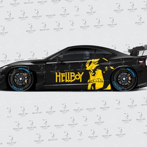 Hellboy - Bad Boy Large Car Decal, Hood Door Bed Car Pickup Vehicle ...