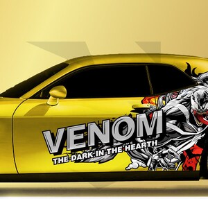 Venom Car Livery: Universal Cast Vinyl Wrap - Etsy