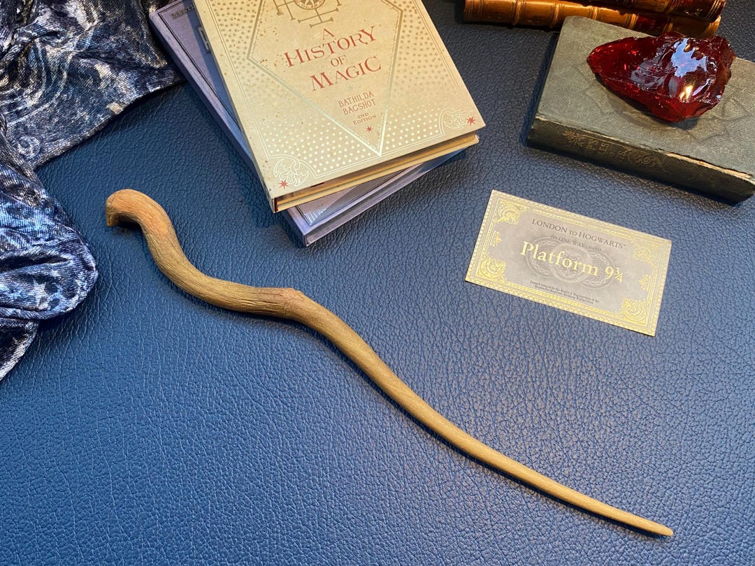 Harry Potter Style Wand- Krum’s Wand - Real Wood - Etsy