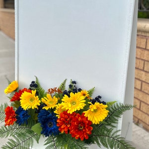 Custom Flower Box Welcome Sign With Border, Acrylic, Wedding, Bridal ...