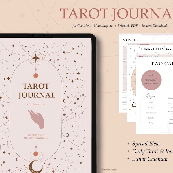 Tarot Journal - Etsy