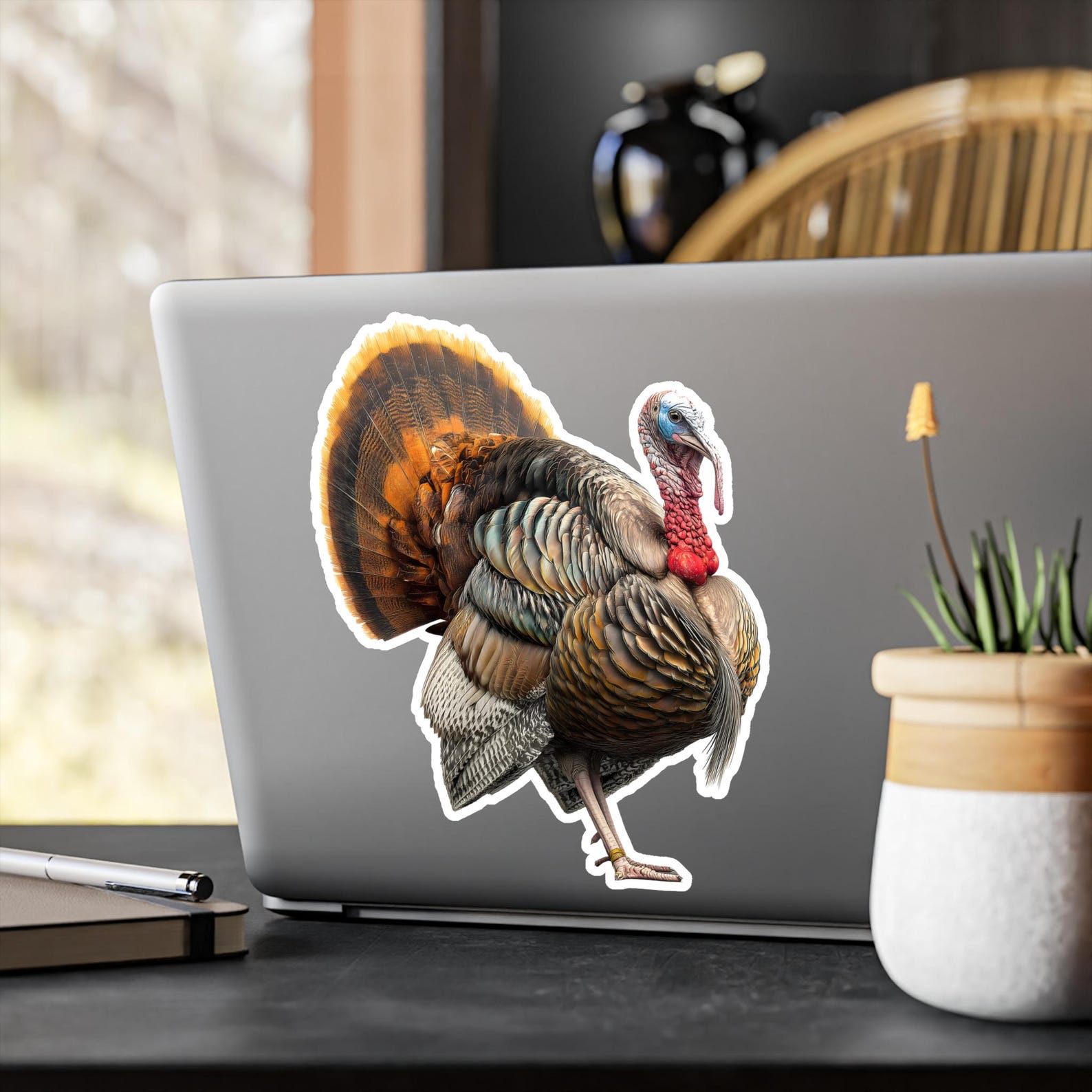 Turkey Vinyl Decal: Camo Hunting Sticker, Car/laptop Decal - Etsy