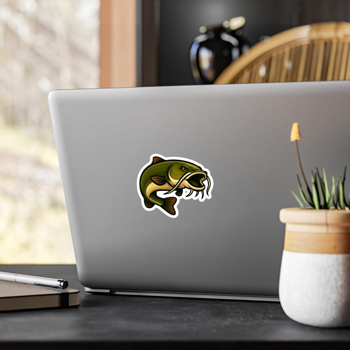 Catfish Vinyl Decal – Unique Die-cut Sticker, Water Resistant - Etsy