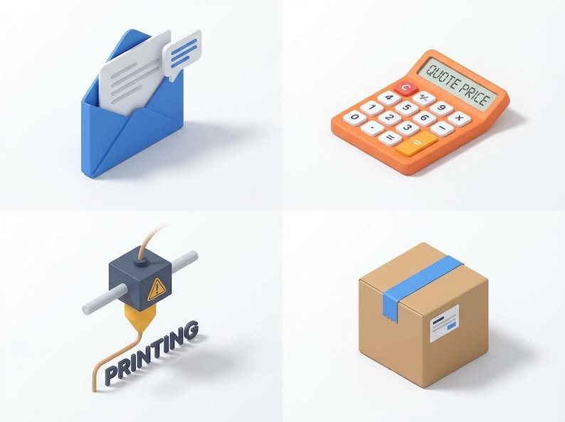 Convert 2D Image to 3D STL File | Custom 3D Modeling Service for 3D ...