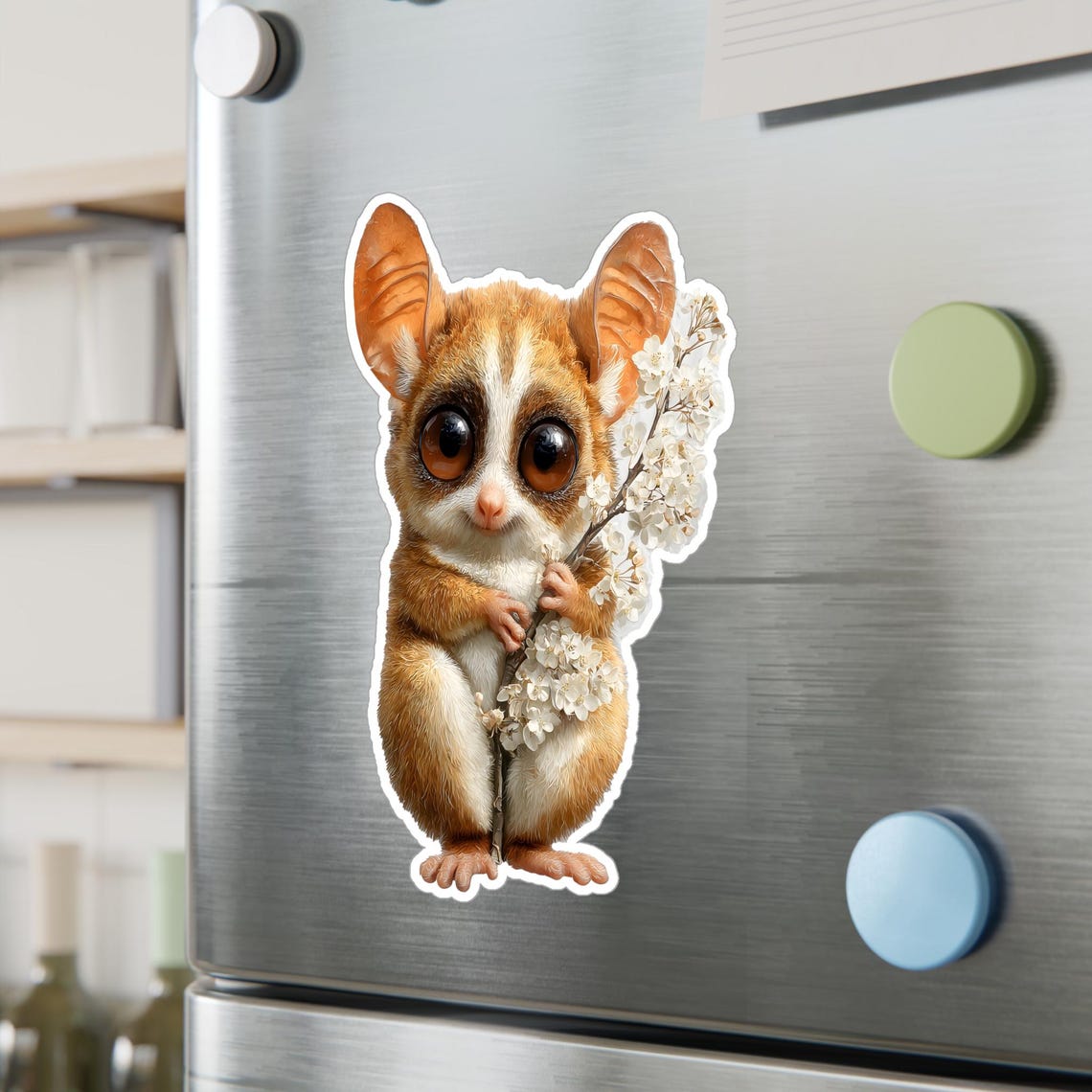 Bush Baby Vinyl Decal: Adorable Animal Sticker, UV Protected - Etsy