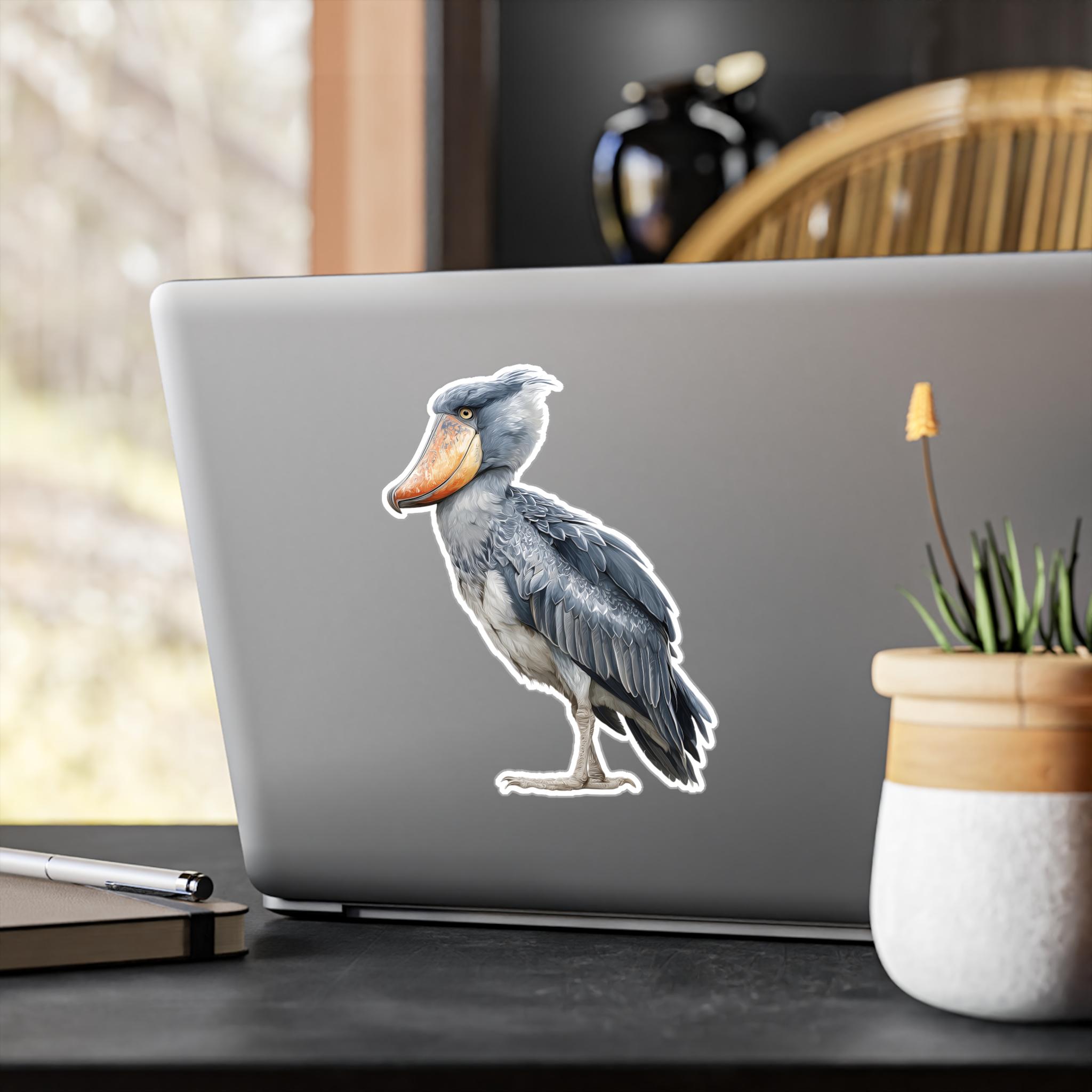 Shoebill Bird Vinyl Decal, Water Bottle or Laptop Sticker - Etsy